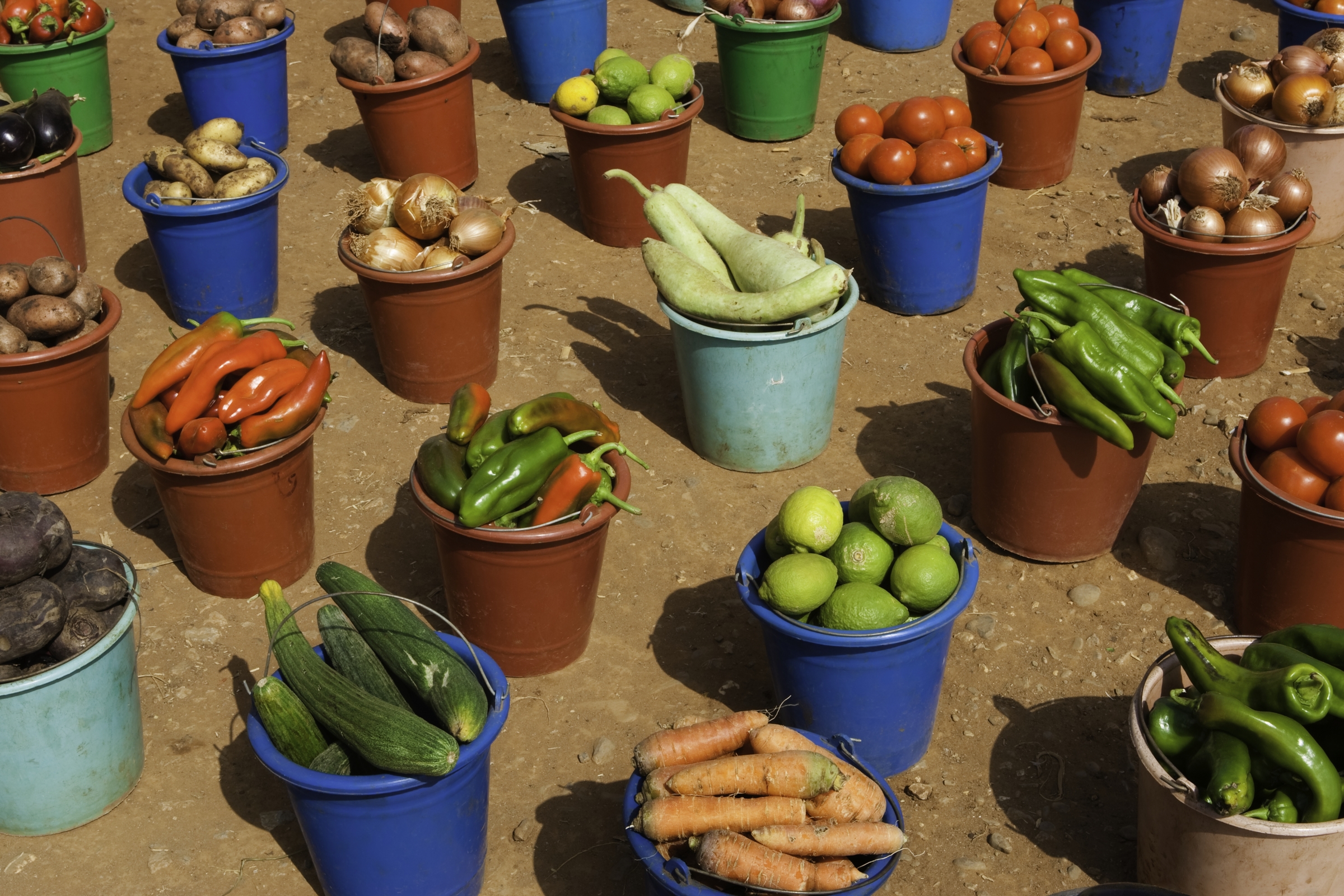 Vegetables, Morocco - Art Wolfe