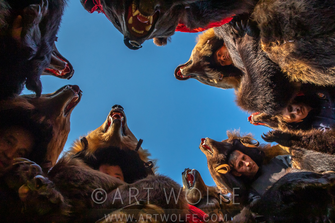 Technique Tuesday - Photographing Bear Dancers in Romania - Art Wolfe